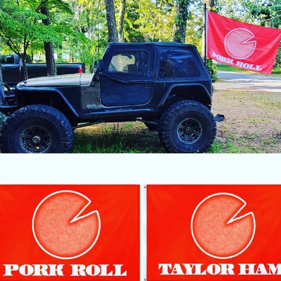 Jersey 4 Sure | Other | Pork Roll Or Taylor Ham Flag | Poshmark